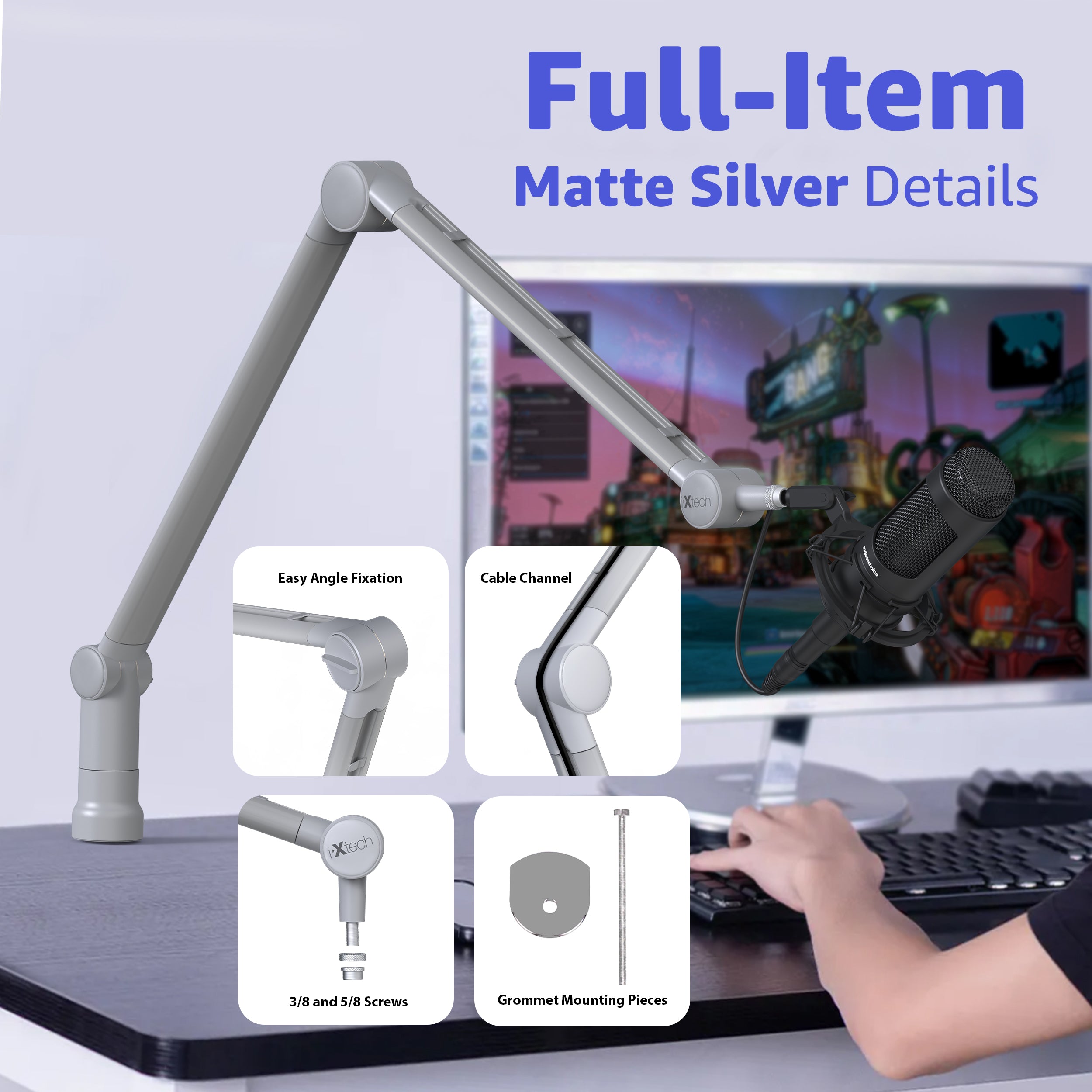 I-XTECH | Hero - Microphone Boom Arm MI01