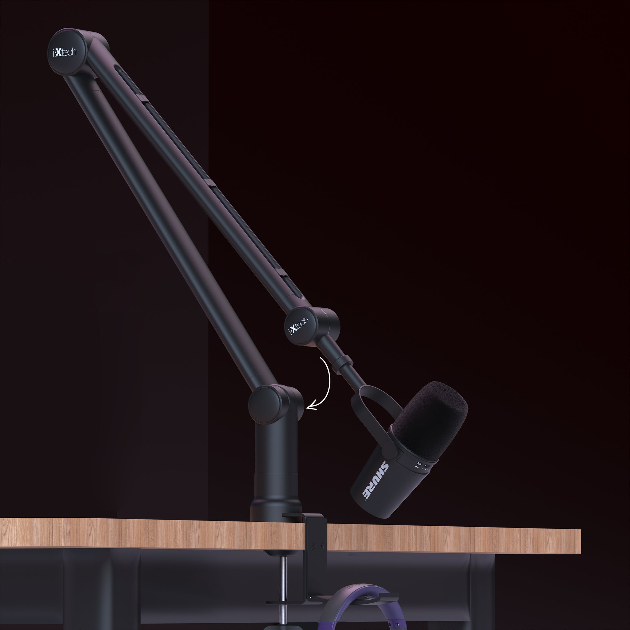 I-XTECH | Elegance - Microphone Boom Arm MI02