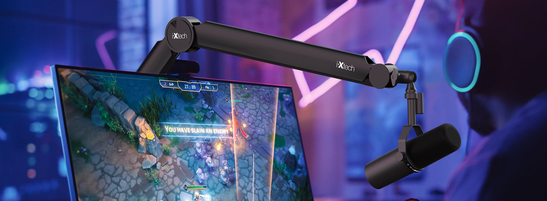I-XTECH | Valiant - Premium Boom Arm MI03
