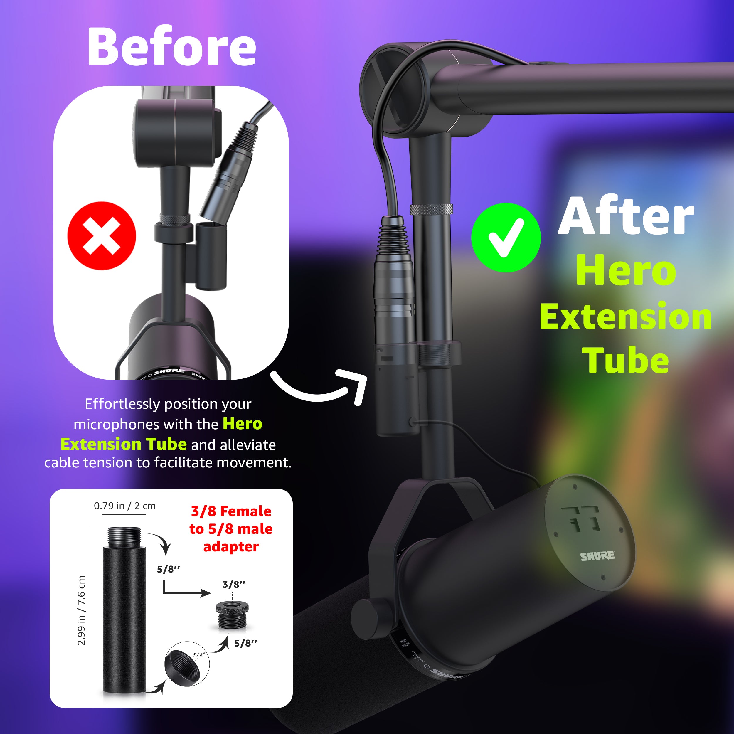 I-XTECH | Hero - Microphone Boom Arm MI01