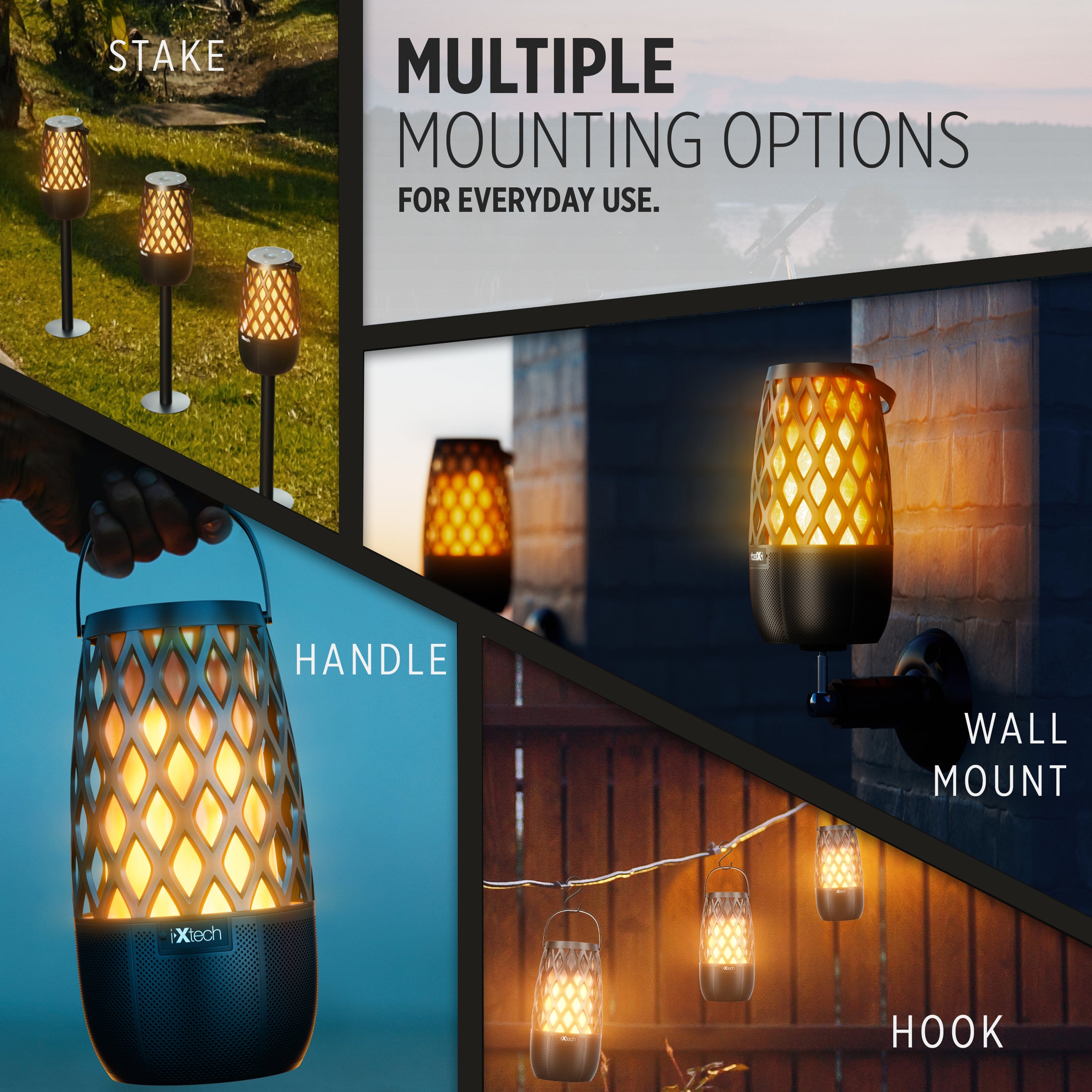 IXTECH | Outdoor Bluetooth Speakers - (2 Pack) – I-XTECH