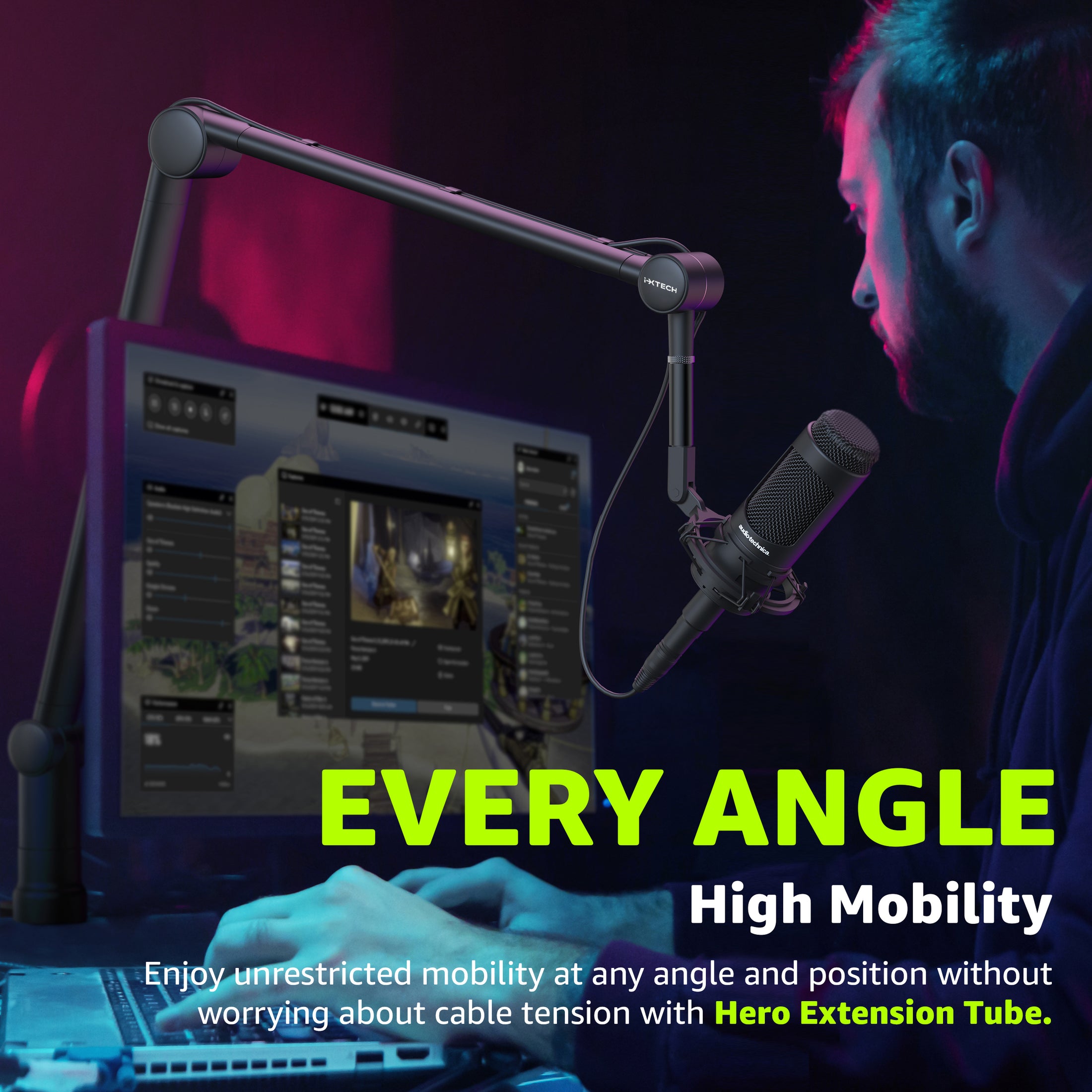 I-XTECH | Hero - Microphone Boom Arm MI01