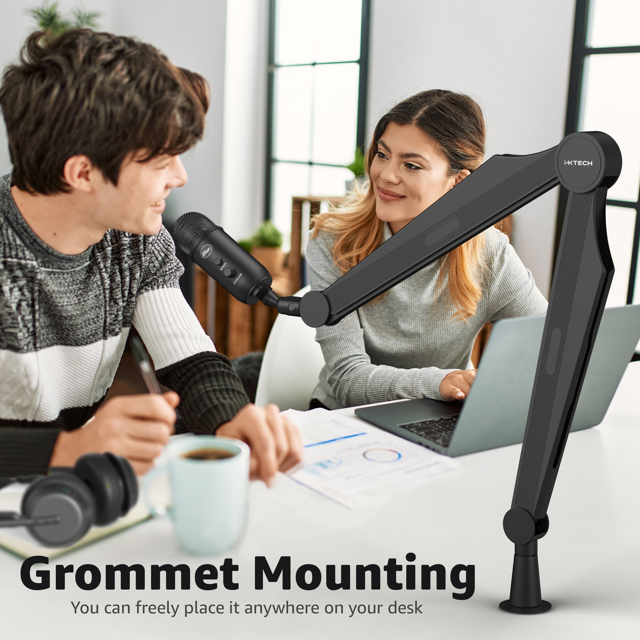 I-XTECH | Captain - Gaming Microphone Boom Arm MI04