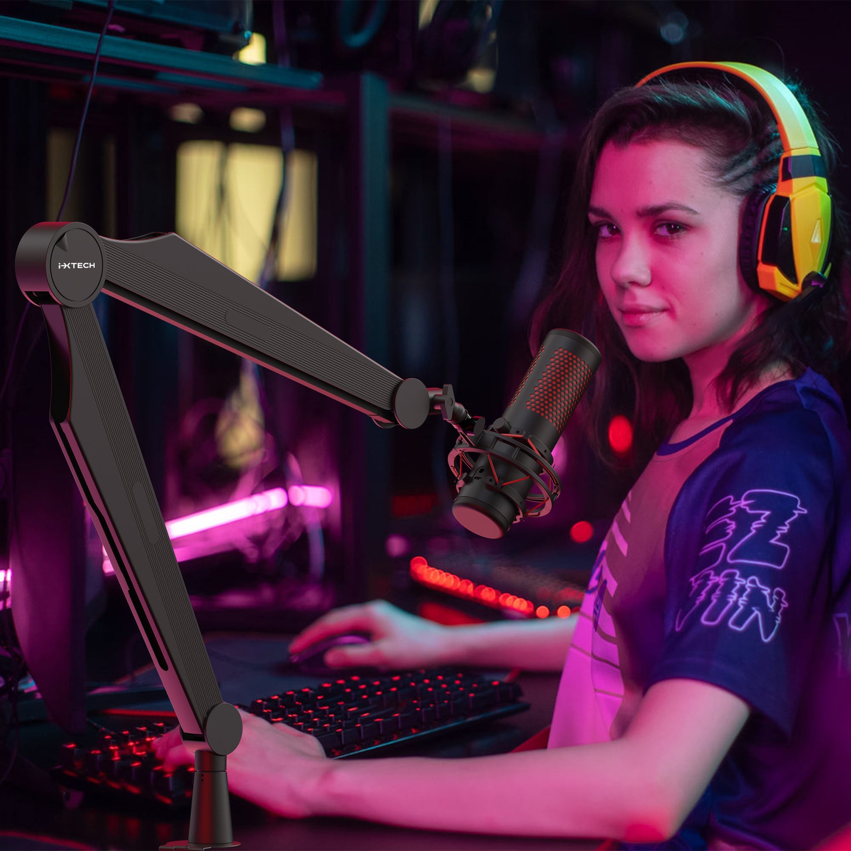 I-XTECH | Captain - Gaming Microphone Boom Arm MI04
