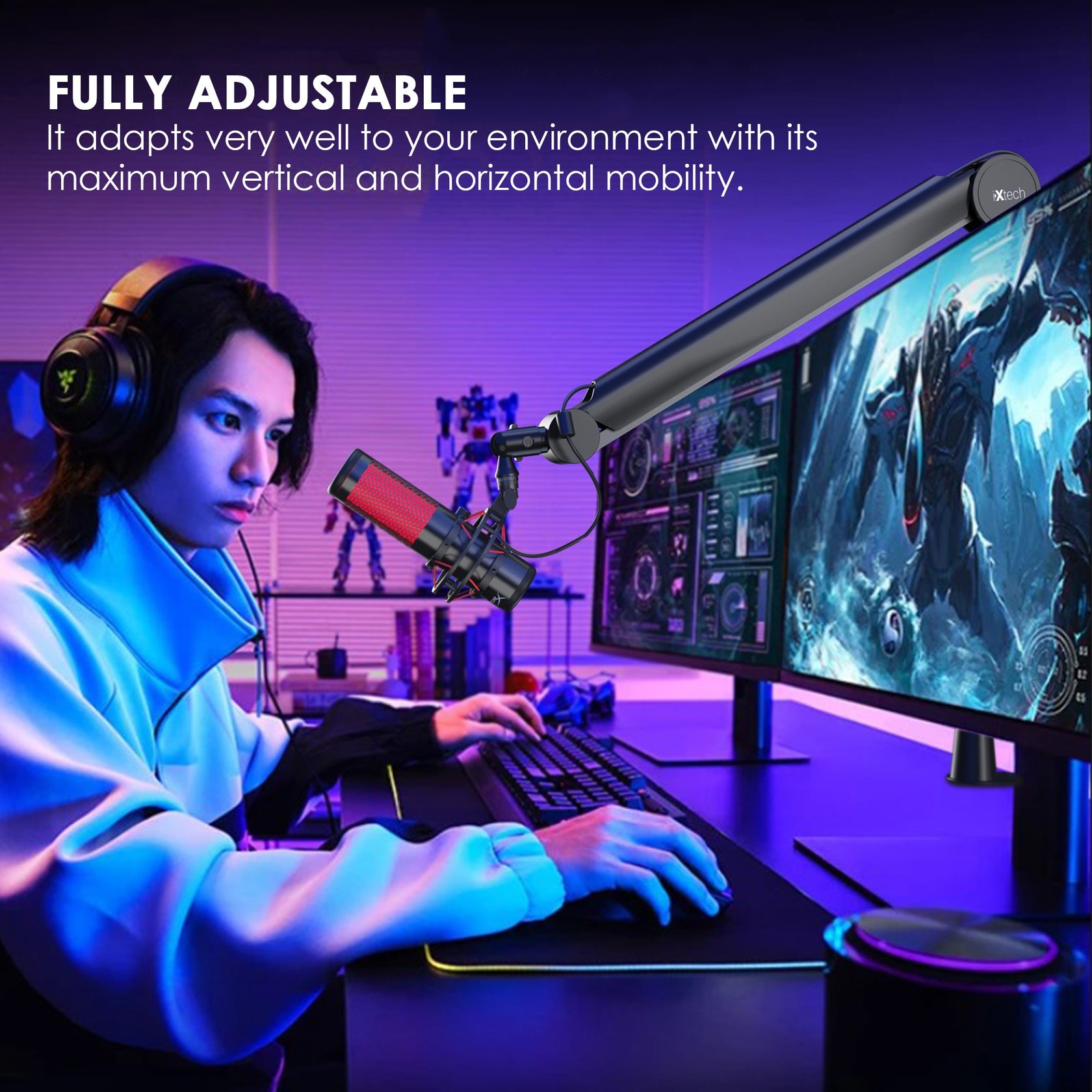 I-XTECH | Valiant - Premium Boom Arm MI03